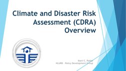 Mainstreaming CDRA in Local Planning | PDF | Risk Management | Hazards