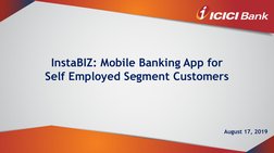 ICICI InstaBIZ: Mobile Banking Solutions | PDF | Point Of Sale | Invoice