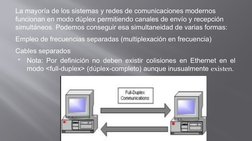 Modos de Transmisión: Simplex, Half-Duplex, Full-Duplex | PDF | Duplex ...