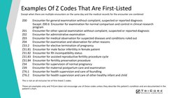 Z Code Guidelines for Medical Billing | PDF | Postpartum Period | Pregnancy