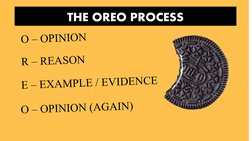 Oreo Technique for Persuasive Writing | PDF