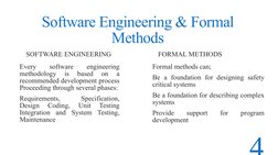 Formal Methods in Software Engineering | PDF | Formal Methods | Formal ...