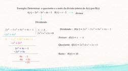 Aplicação da Regra de Ruffini | PDF | Divisão (Matemática) | Álgebra