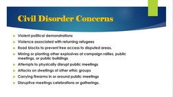 Civil Disturbance Management Guidelines | PDF | Violence | Civil Disorder