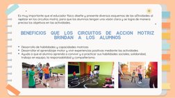 Circuitos de Acción Motriz en Educación Física | PDF | Evaluación ...
