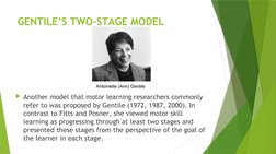 Gentile's Two-Stage Model of Learning | PDF | Learning | Goal