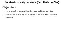 Ethyl Acetate Synthesis via Reflux | PDF | Ethanol | Organic Chemistry