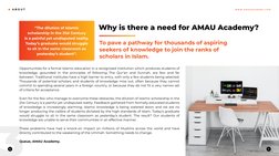 AMAU Student of Knowledge Program Overview | PDF | Curriculum | Arabic
