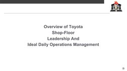 Toyota FMDS: Enhancing Leadership Development | PDF | Performance ...