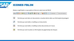 Transação FBL3N: Relatório de Contas Razão | PDF | Conta de transação