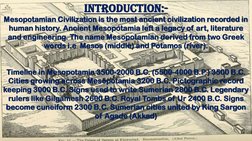 Mesopotamian Civilization Overview | PDF | Mesopotamia | Babylonia