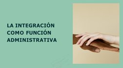 Integración Administrativa: Funciones y Etapas | PDF | Reclutamiento ...