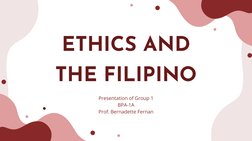 Filipino Ethics and Moral Frameworks | PDF | Morality | Virtue Ethics