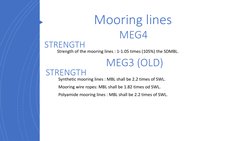 OCIMF Mooring Equipment Guidelines MEG4 | PDF | Manufactured Goods ...