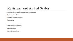 TSI-2 Trauma Symptom Assessment Guide | PDF | Dissociation (Psychology ...