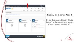 SAP Concur Expense Report Guide | PDF | Invoice | Computing