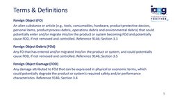 FOD Prevention Program Guidance AS9146 | PDF | Foreign Object Damage | Risk