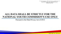 KK Profiling Guidelines and Objectives | PDF | Government