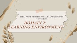 Domain 2: Learning Environment Standards | PDF | Learning | Teachers