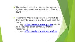 Hazardous Waste Generator ID Application Guide | PDF | Computing | Software
