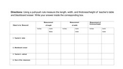 Measuring Objects with a Pull-Push Rule | PDF