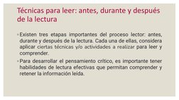 Estrategias de Lectura: Antes, Durante y Después | PDF | Comprensión ...
