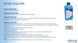 Detro Disinfectants and Applications Guide | PDF | Disinfectant ...