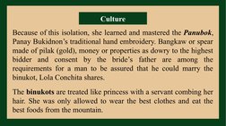Suludnon Tribe: Culture and Costume | PDF | Social Science