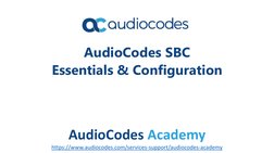 AudioCodes SBC Essentials Training Guide | PDF | Ip Address ...