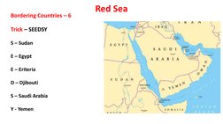 Sea Bordering Countries Mnemonics | PDF | Mediterranean Sea | Europe