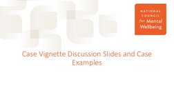 Case Vignettes for Social Work Training | PDF | Mood Disorders | Anxiety
