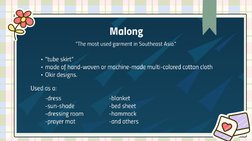 Kappa Malong-Malong: Origins and Meaning | PDF