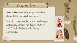 Pantomina: Bicol Wedding Dance Guide | PDF | Dances | Performing Arts