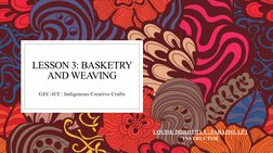 Philippine Basketry: Tradition and Use | PDF | Basket Weaving