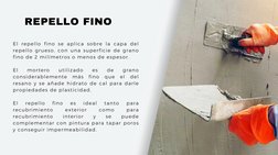 Tipos y funciones del repello en paredes | PDF | Revestimiento ...