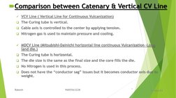 Catenary vs Vertical CV Line in Cable Production | PDF | Insulator ...