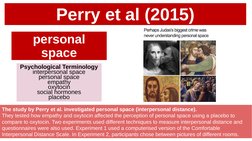 Perry et al. 2015: Personal Space Study | PDF | Empathy | Experiment