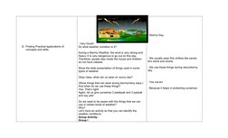 Grade 3 Weather Lesson Plan | PDF