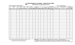 CBU and LCBU Refund Process Form | PDF