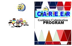 Career Guidance Culmination Program Flow | PDF