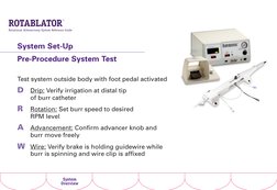 Rotablator System Reference Guide - IC 193906 AA | PDF | Percutaneous ...