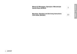 Manual da Quinta Roda JSK 39CS | PDF | Parafuso | Vestir-se