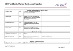 MCCP Control Panels Maintenance Guide | PDF | Relay | Fuse (Electrical)