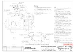 SEQ Sewerage Pumping Station Drawings 1300 Series | PDF