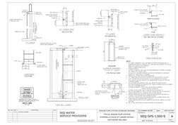SEQ Sewerage Pumping Station Drawings 1300 Series | PDF