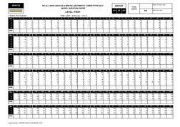 Level 1 Abacus Model Question Paper | PDF