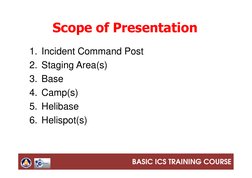 ICS Facilities Overview and Symbols | PDF | Incident Command System ...