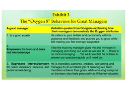 Google's Project Oxygen Overview | PDF | Leadership | Applied Psychology