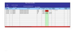 Open Points List Template (OPL) | PDF | Information Technology ...