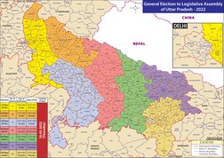 Uttar Pradesh District Map PDF Download | PDF
